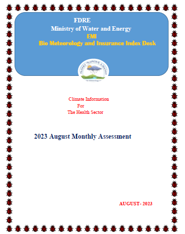 Monthly Health Met Bulletin August 2023