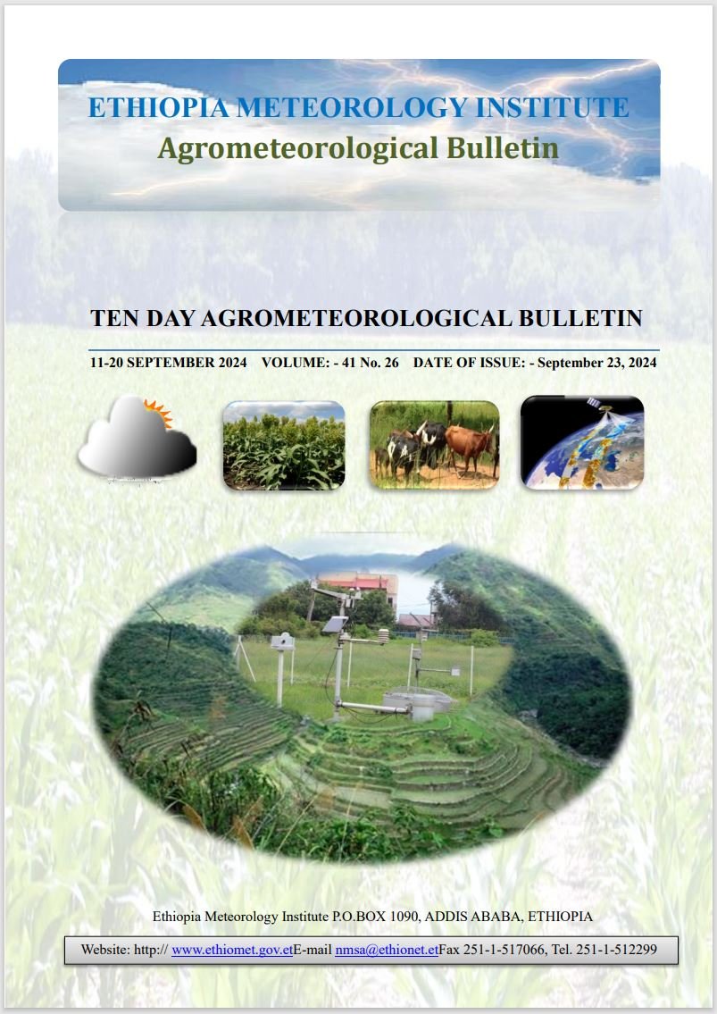 Ten days Agromet Bulletine 11-20 September 2024