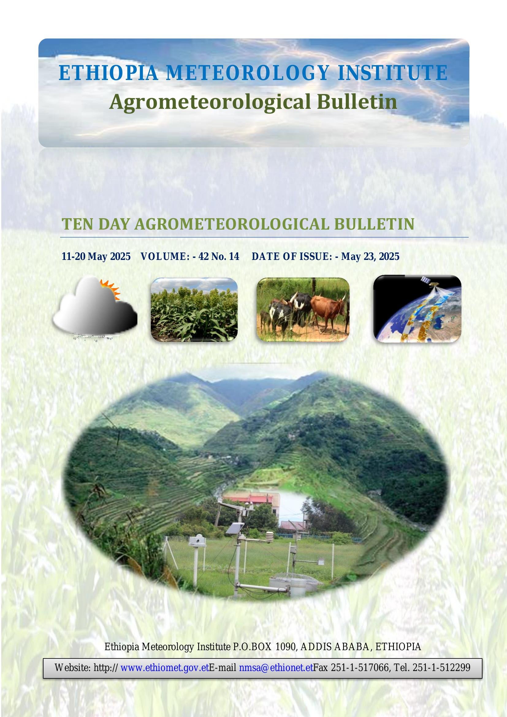 Ten Day Agromet Bulletin